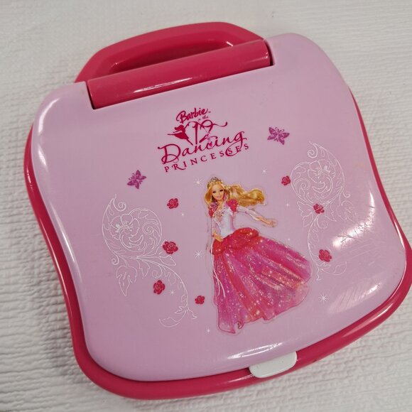 Barbie | Toys | Barbie 2 Dancing Princesses Laptop Toy Computer Pink ...